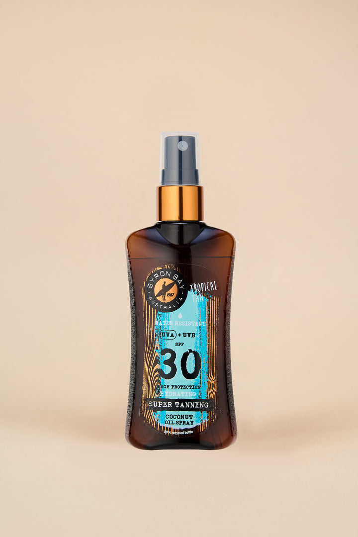Byron Bay Super Tanning Oil SPF 30 travelsize – Byron Bay Suncare